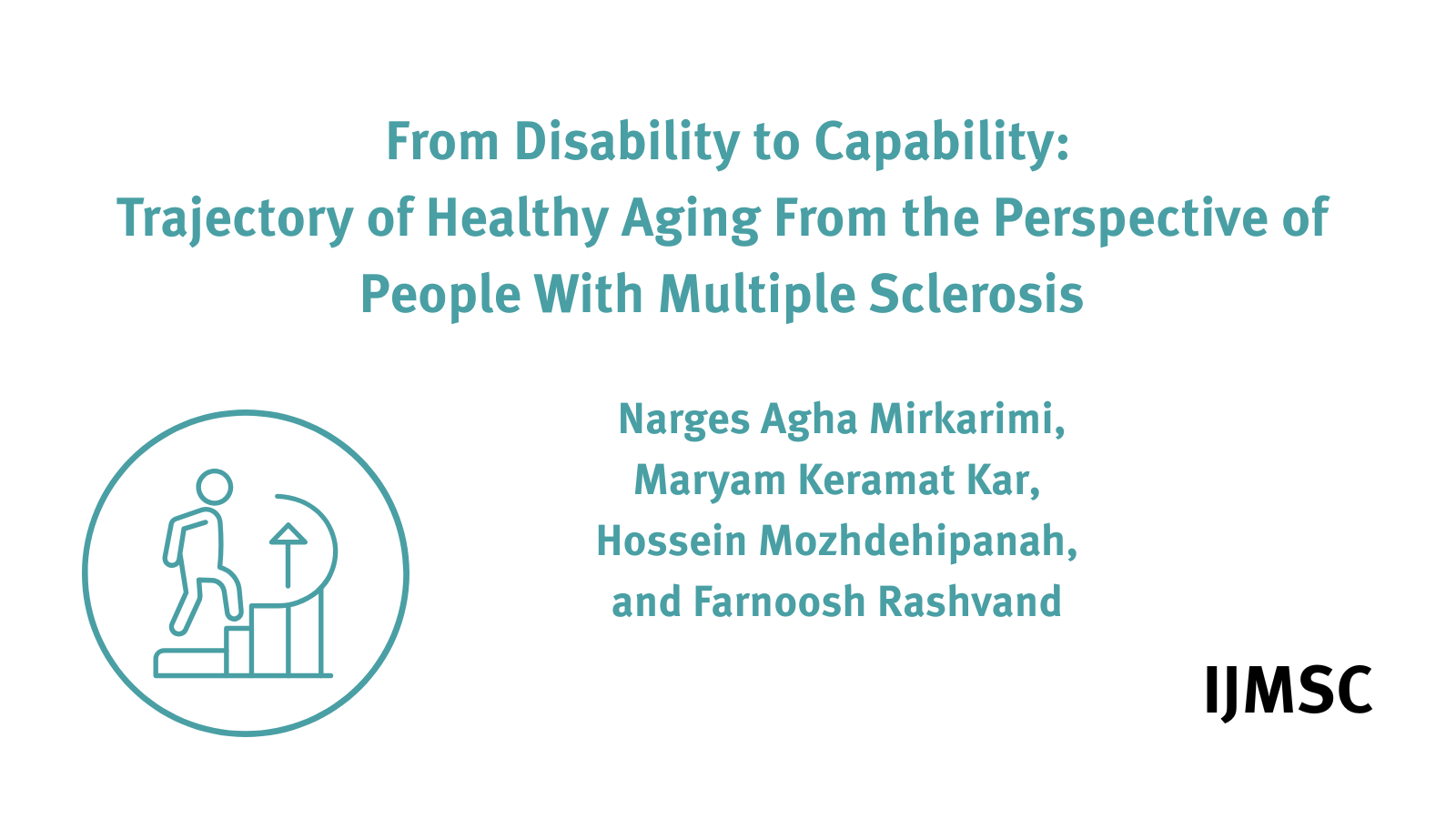 From Disability to Capability: Trajectory of Healthy Aging From the ...