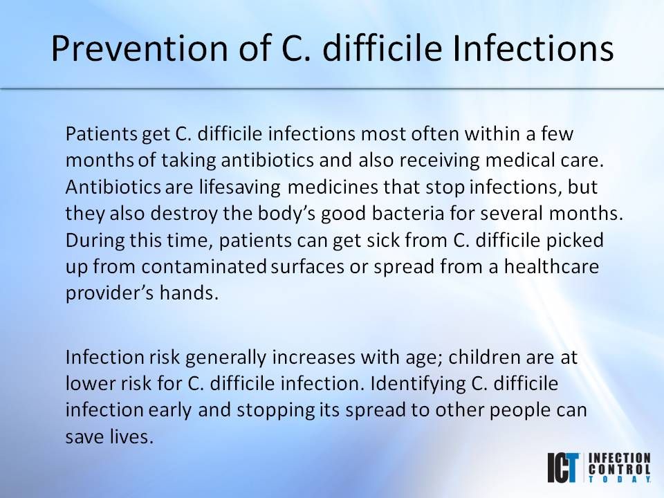Slide Show: Clostridium difficile prevention | Infection Control Today