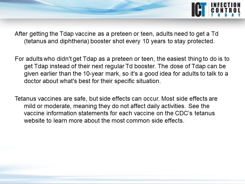 Slide Show: Tetanus Infection