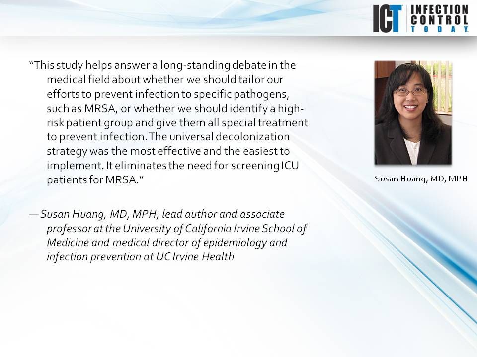 Slide Show: Decolonization and MRSA Reduction