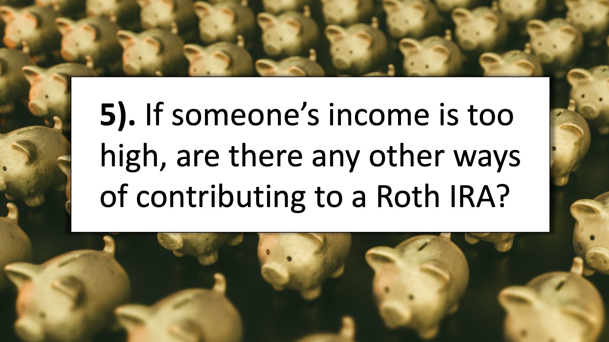 Roth IRAs for physicians: 13 questions and answers