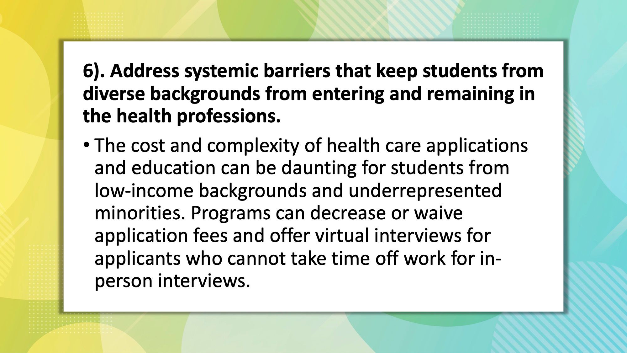 Addressing physician burnout: nine solutions for academic institutions ...