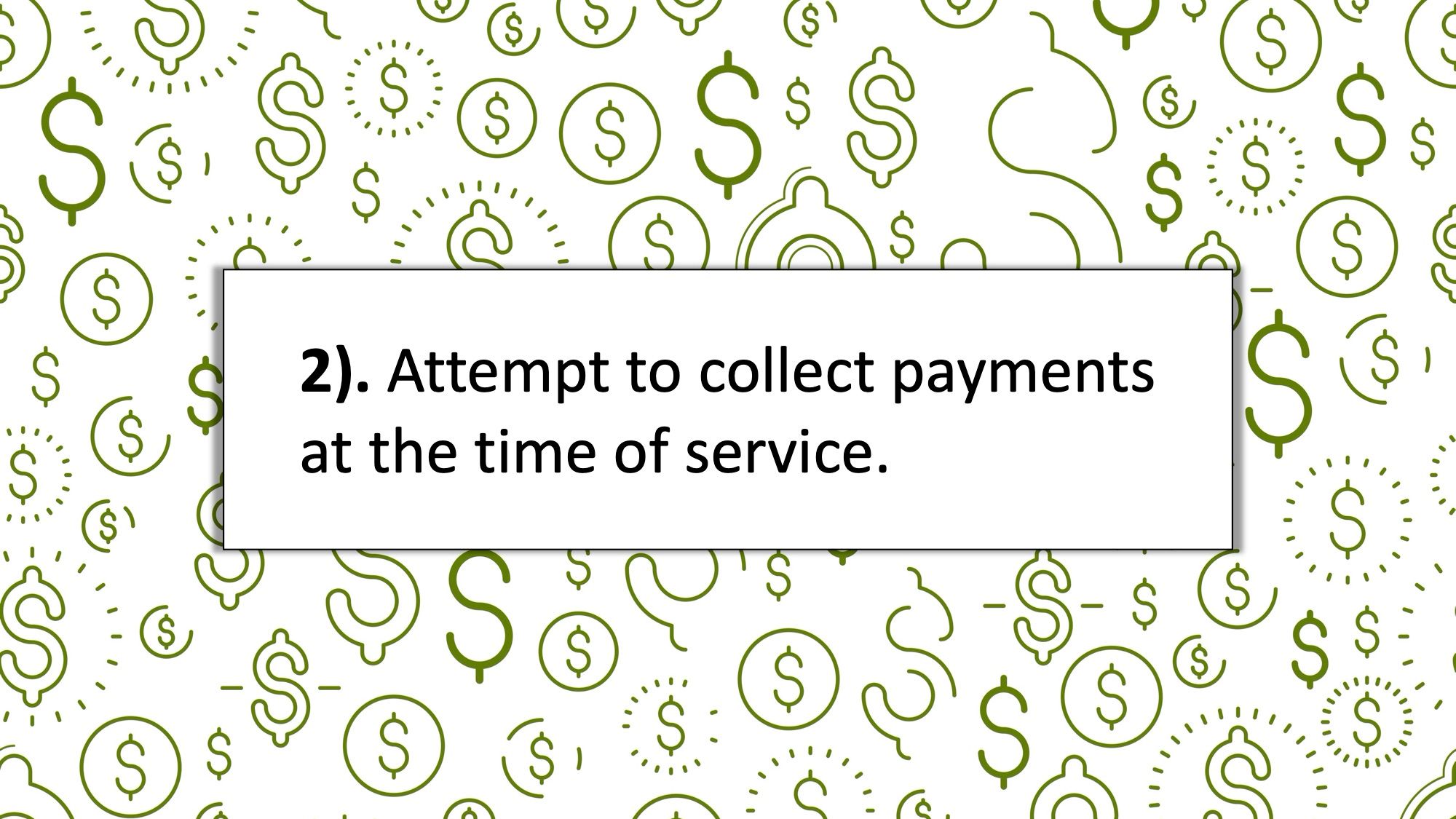 Four strategies to reduce patient balances