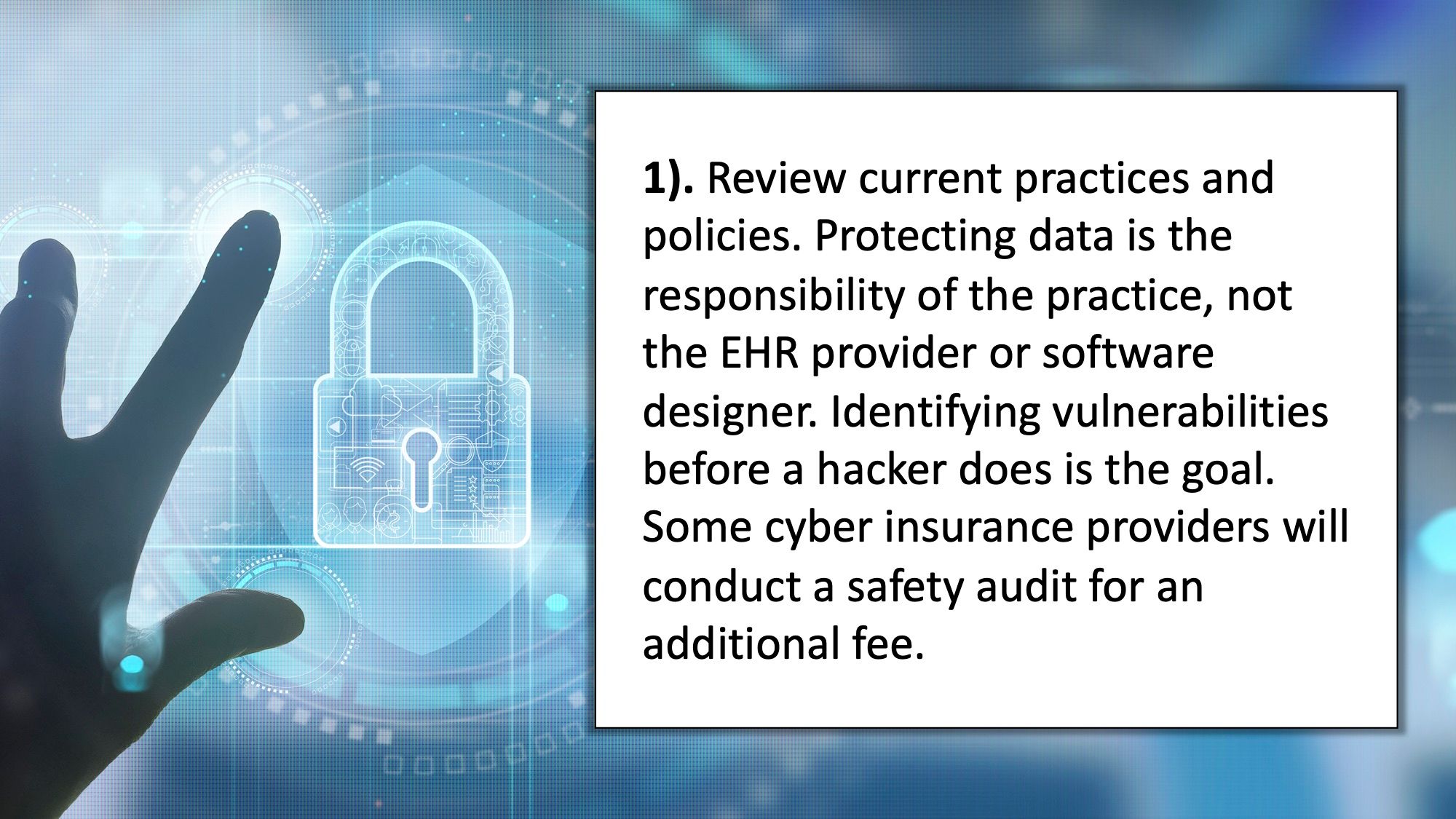 Don’t get hacked: 8 ways to protect your practice