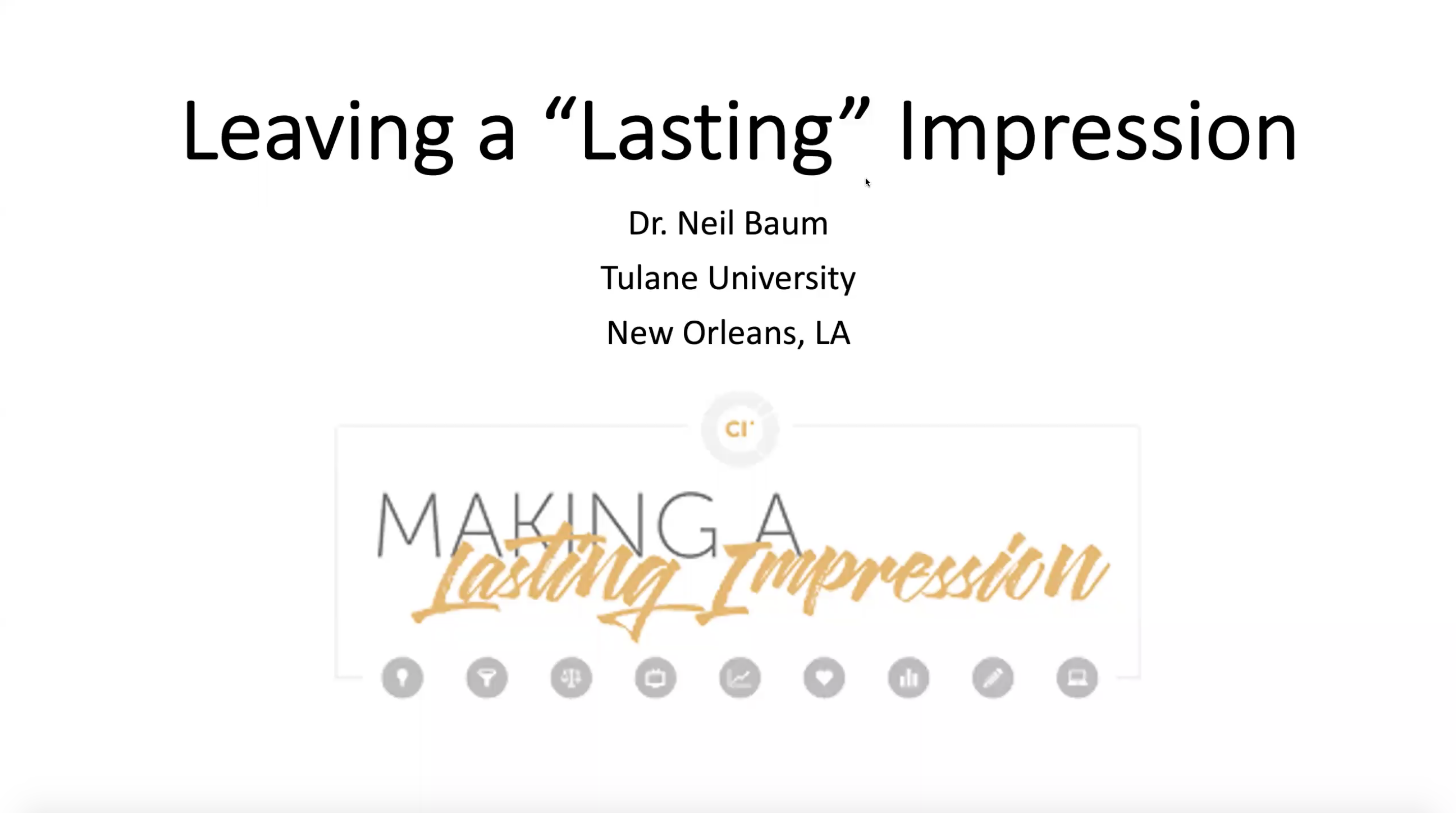 How to leave a lasting impression on your patients