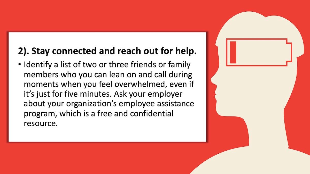 Addressing physician burnout: five solutions for health care workers Addressing physician burnout: five solutions for health care workers