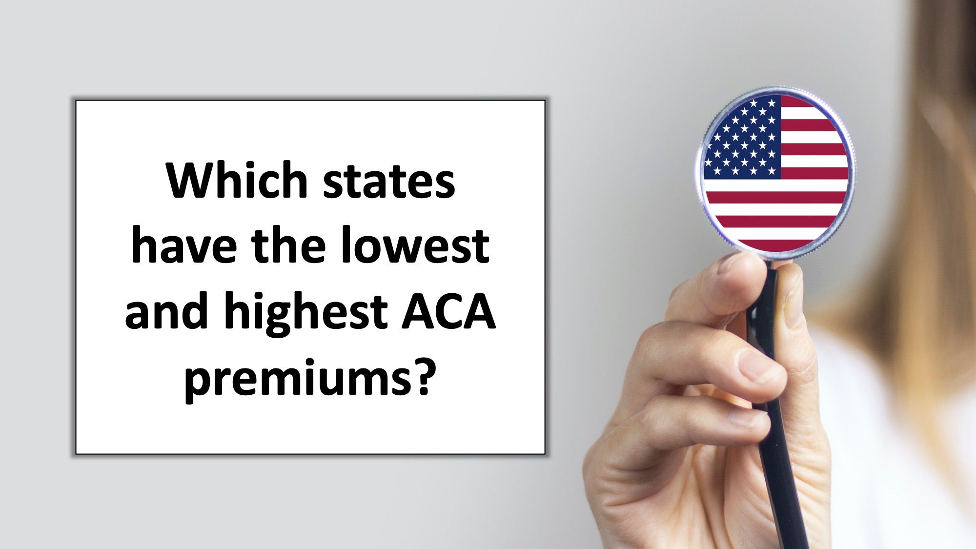 Which states have the lowest and highest ACA premiums?