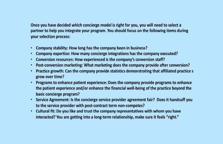 8 ways to transform your practice to a concierge model | Medical Economics