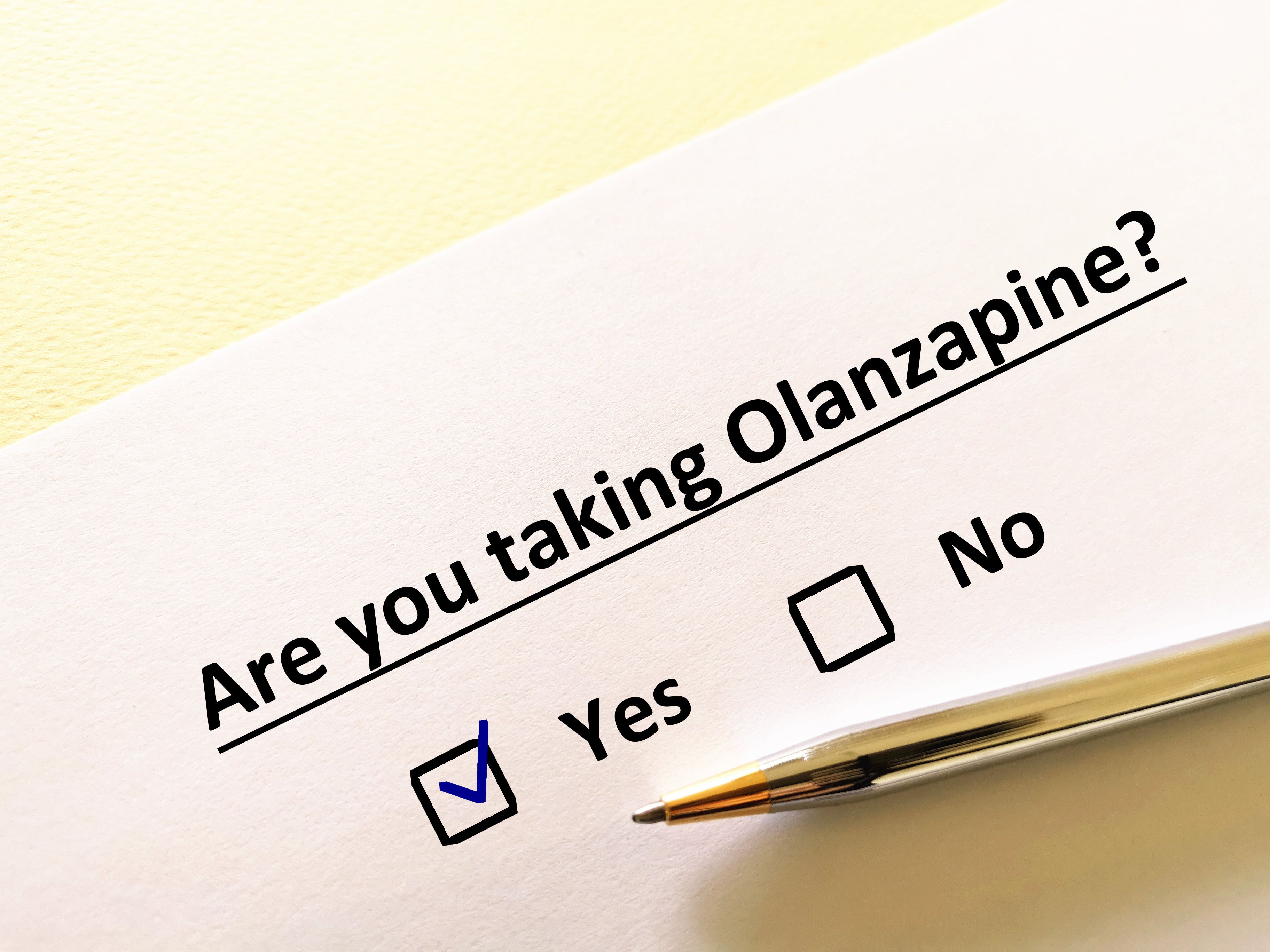 Extended‑release olanzapine may improve adherence to treatments for ...