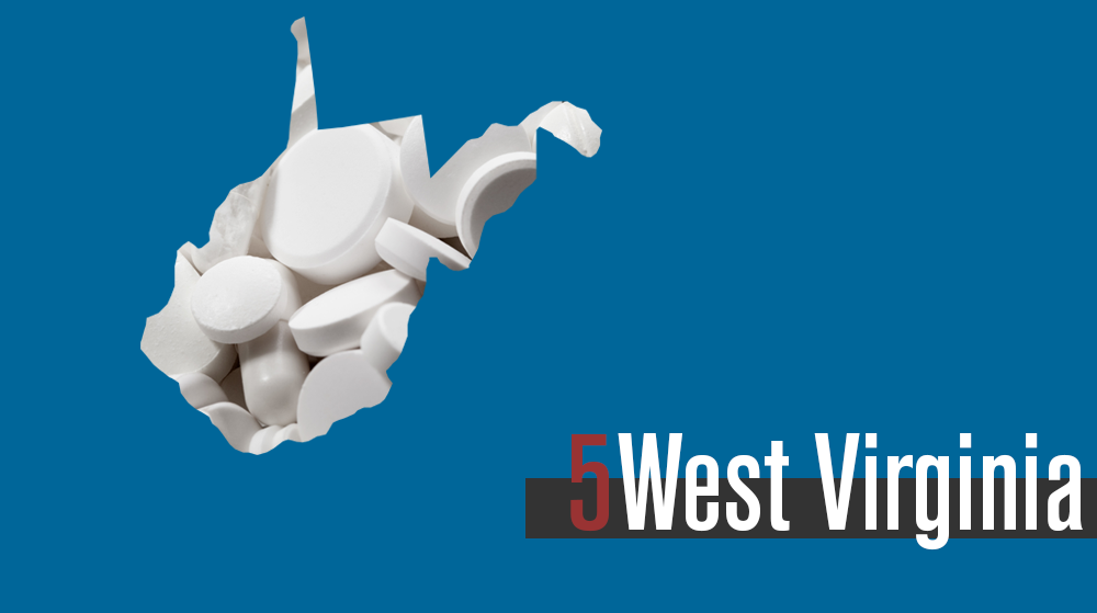 Top 10 States with the Highest Drug Use Problems