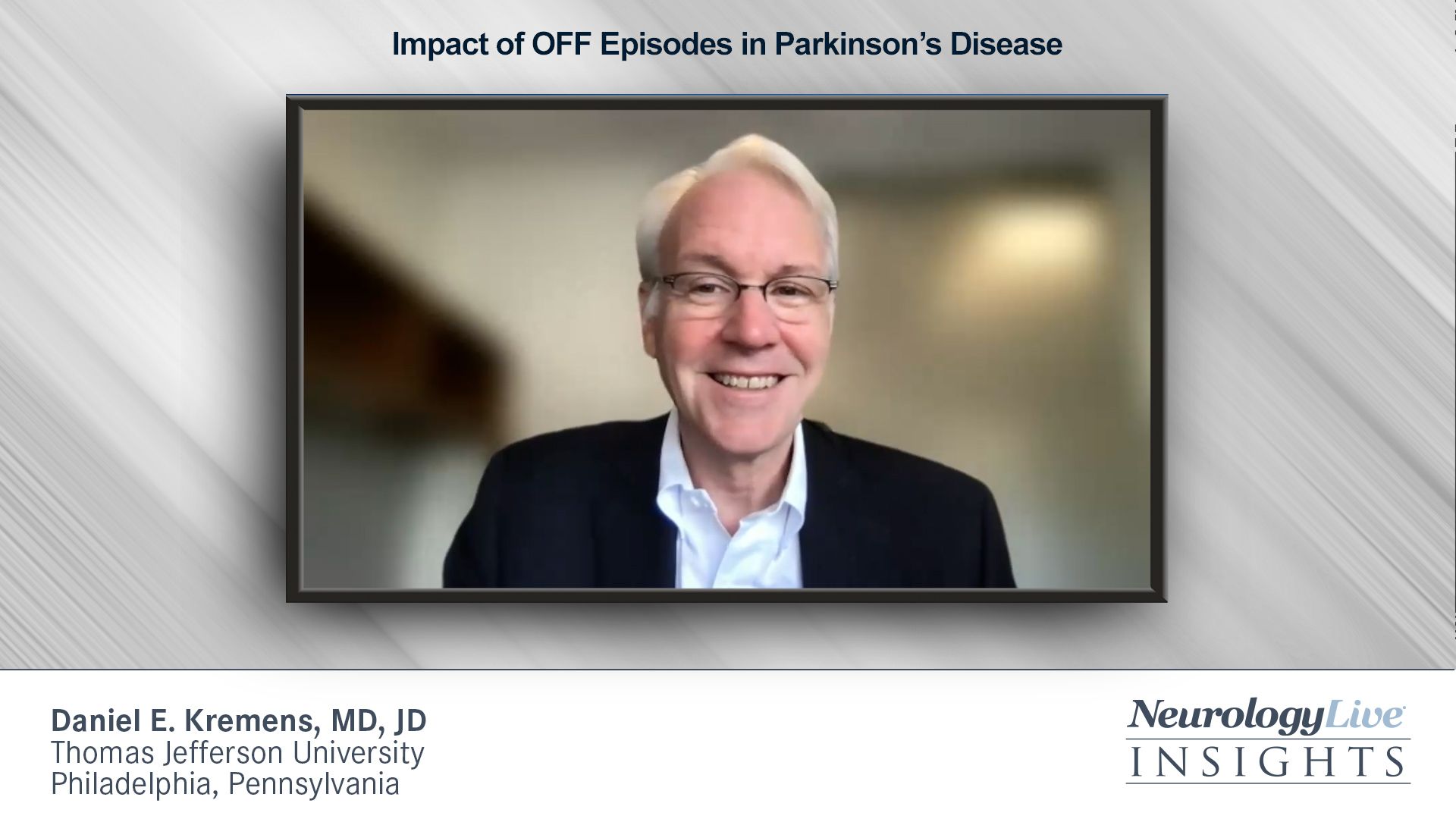 Impact of OFF Episodes in Parkinson’s Disease