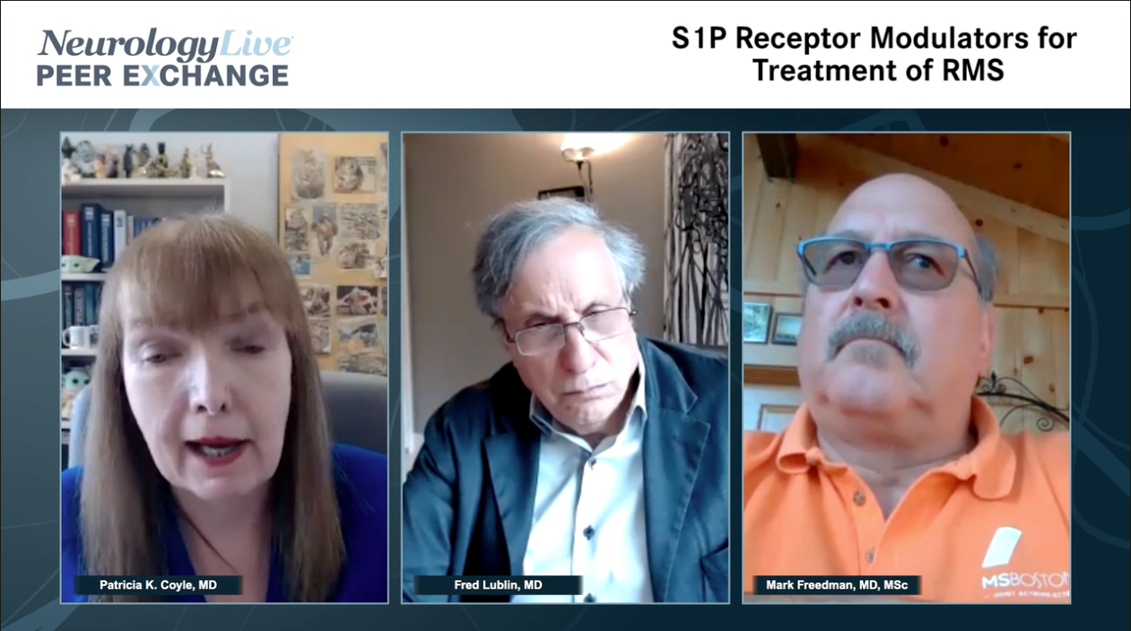 S1P Receptor Modulators for Treatment of RMS
