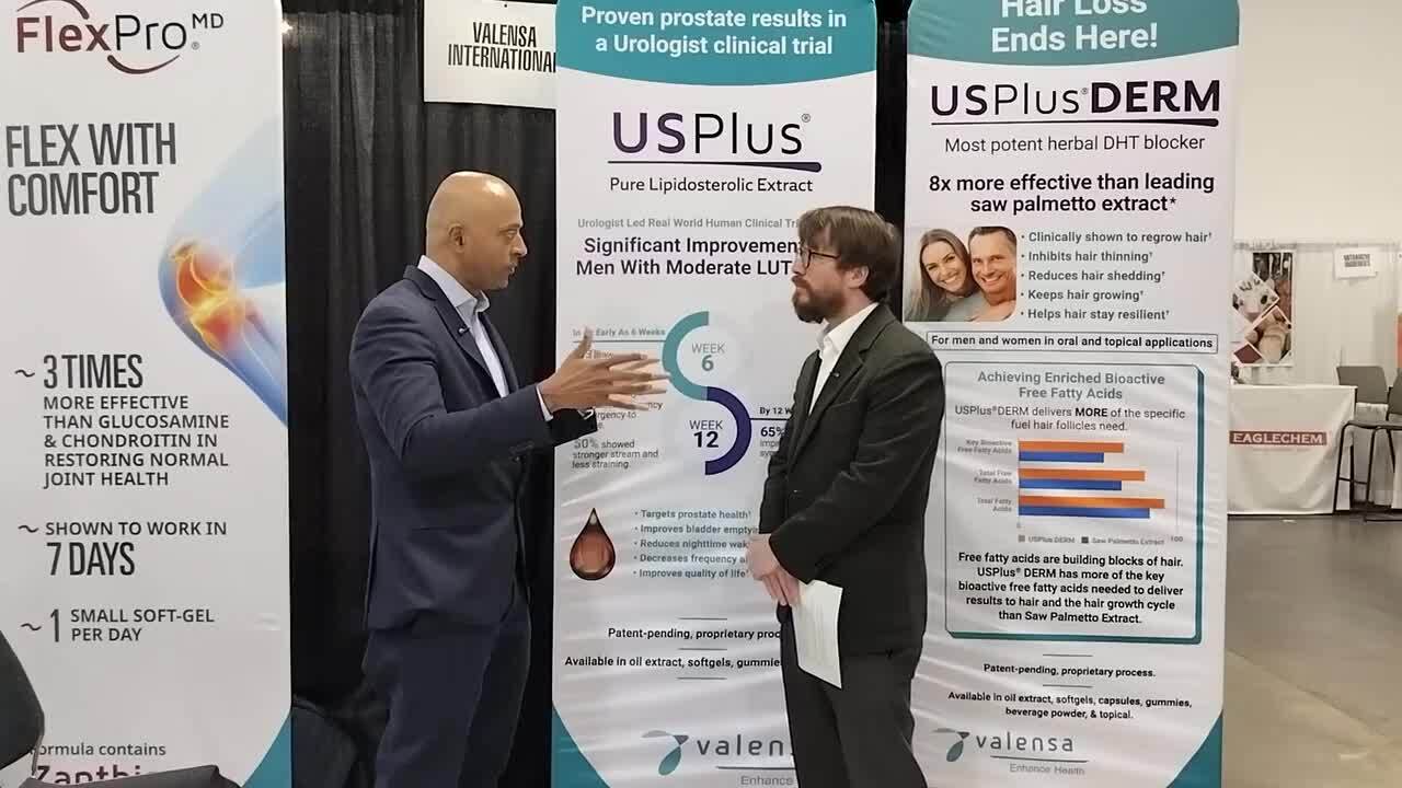 BPH and saw palmetto with Valensa International