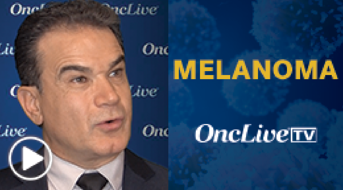 Dr Tarhini on Hogh-Dose Bolus IL-2 With Ipilimumab Followed by ...