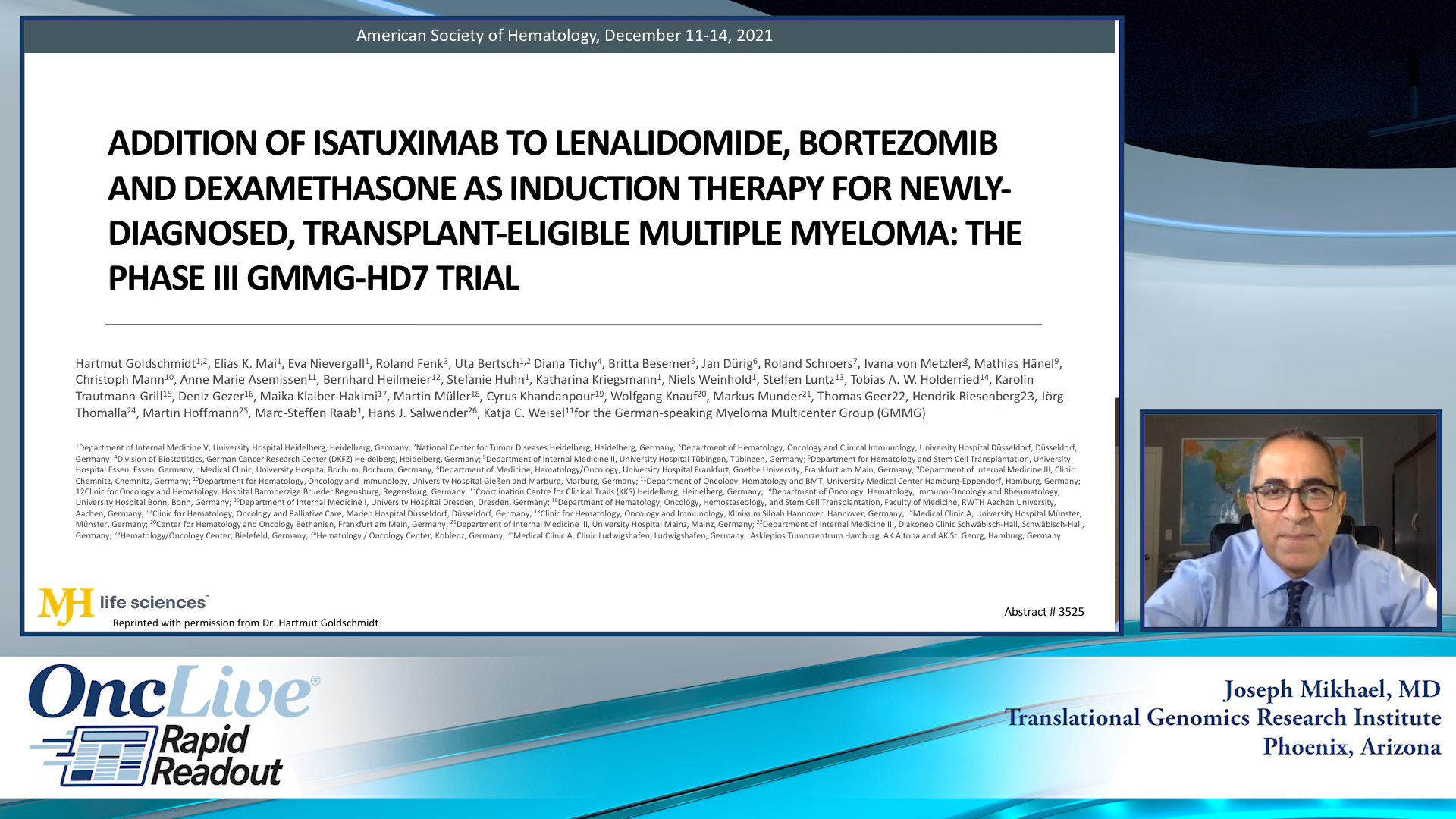 Addition of Isatuximab to RVd as Induction Therapy for Newly-Diagnosed ...