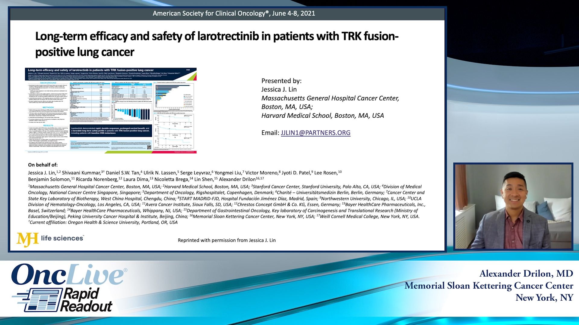 Rapid Readouts: Results from two trials of TRK inhibitor, larotrectinib ...