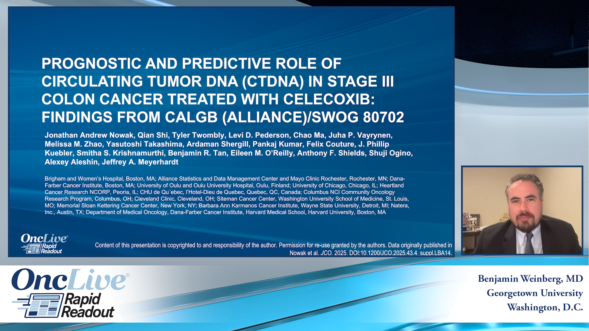 Prognostic and Predictive Role of Circulating Tumor DNA (ctDNA) in ...