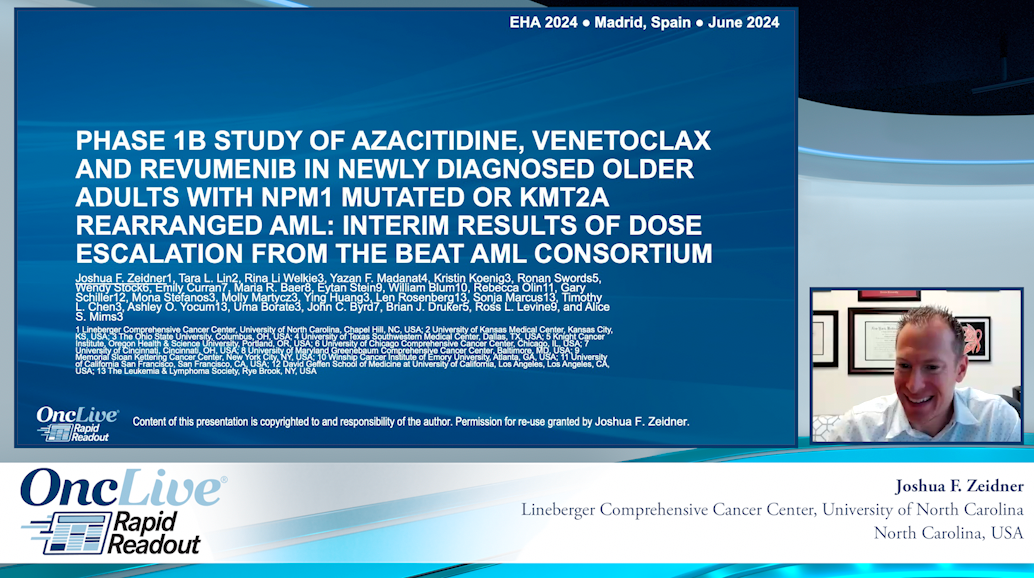 Phase 1b Study of Azacitidine, Venetoclax and Revumenib in Newly ...
