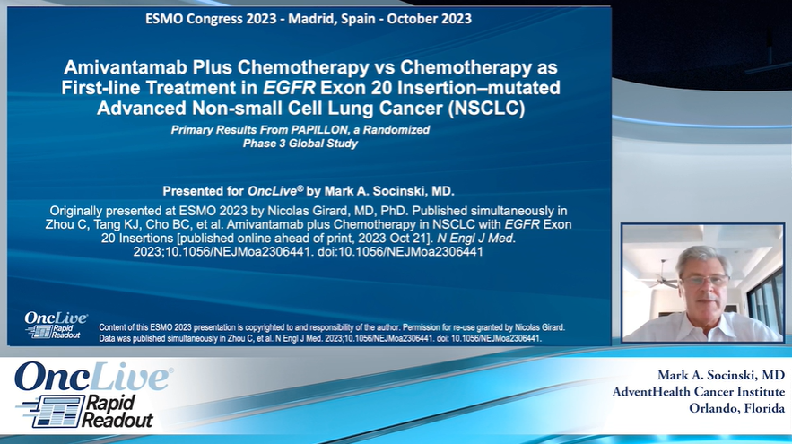 Amivantamab Plus Chemotherapy vs Chemotherapy as First-line Treatment ...