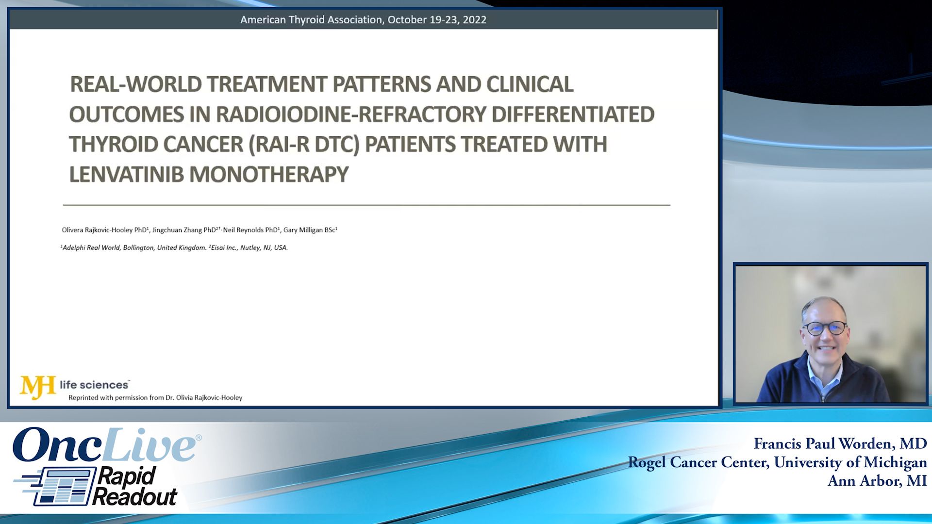 Real-World Treatment Patterns and Clinical Outcomes in Radioiodine-Refractory Differentiated ...