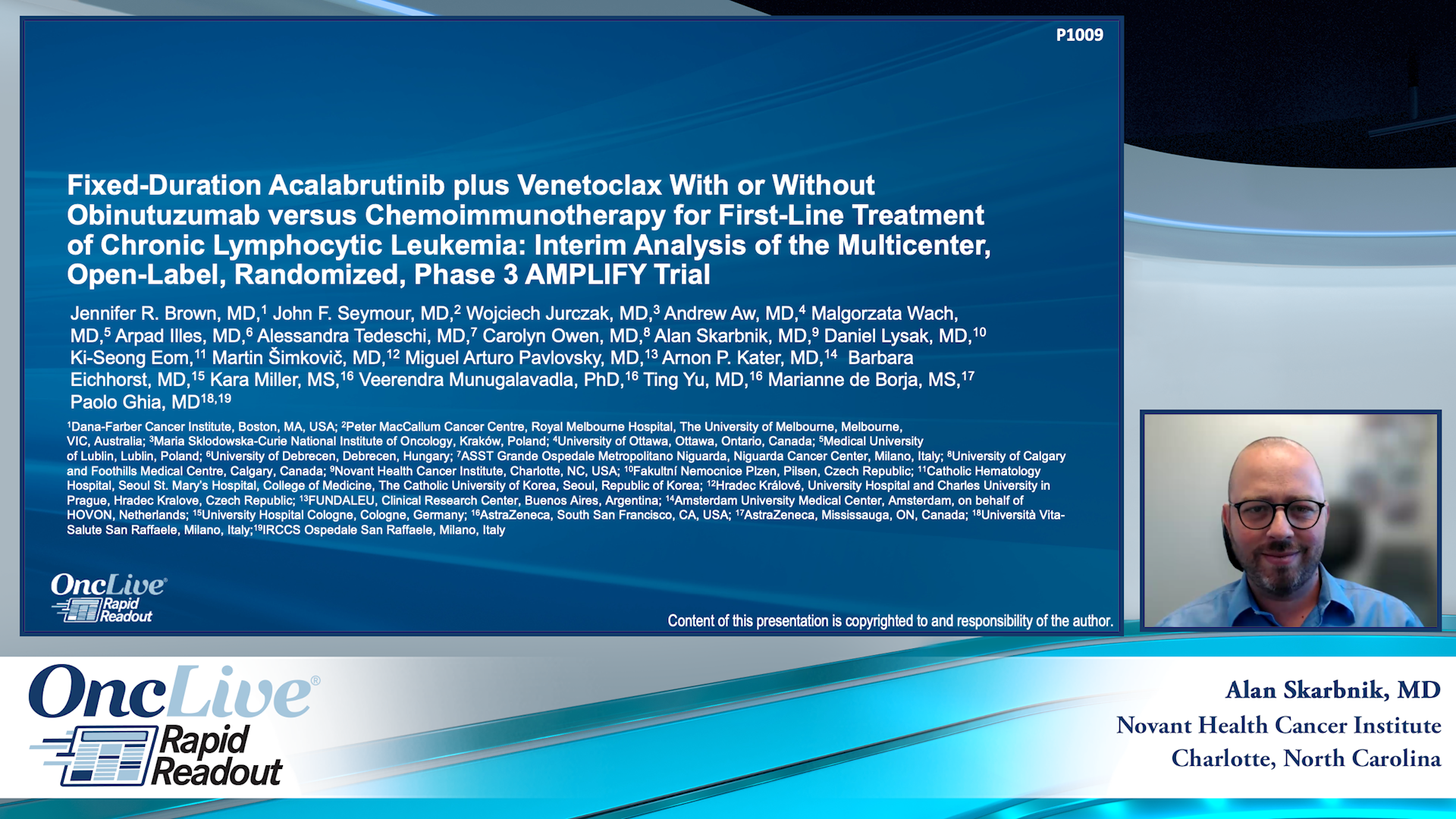 Fixed-Duration Acalabrutinib plus Venetoclax With or Without ...