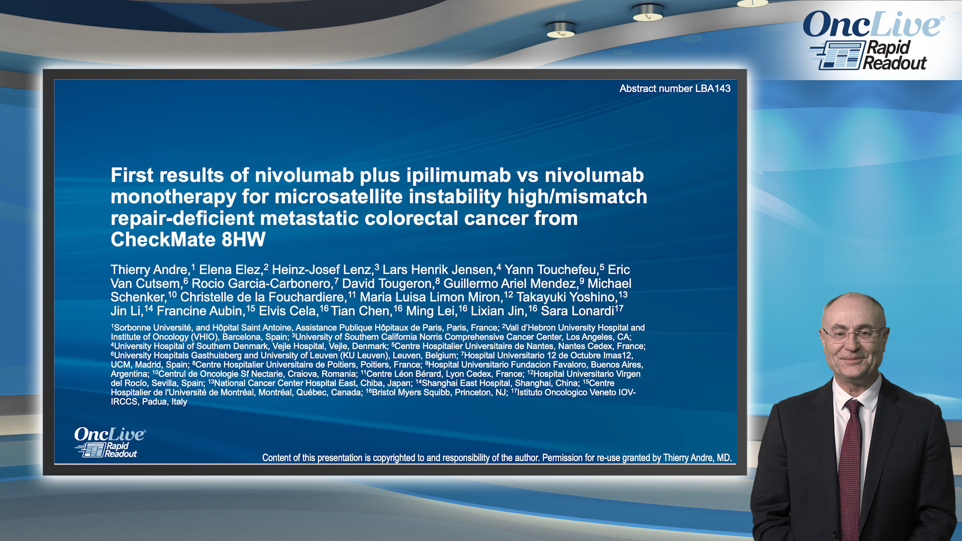 First results of nivolumab plus ipilimumab vs nivolumab monotherapy for ...