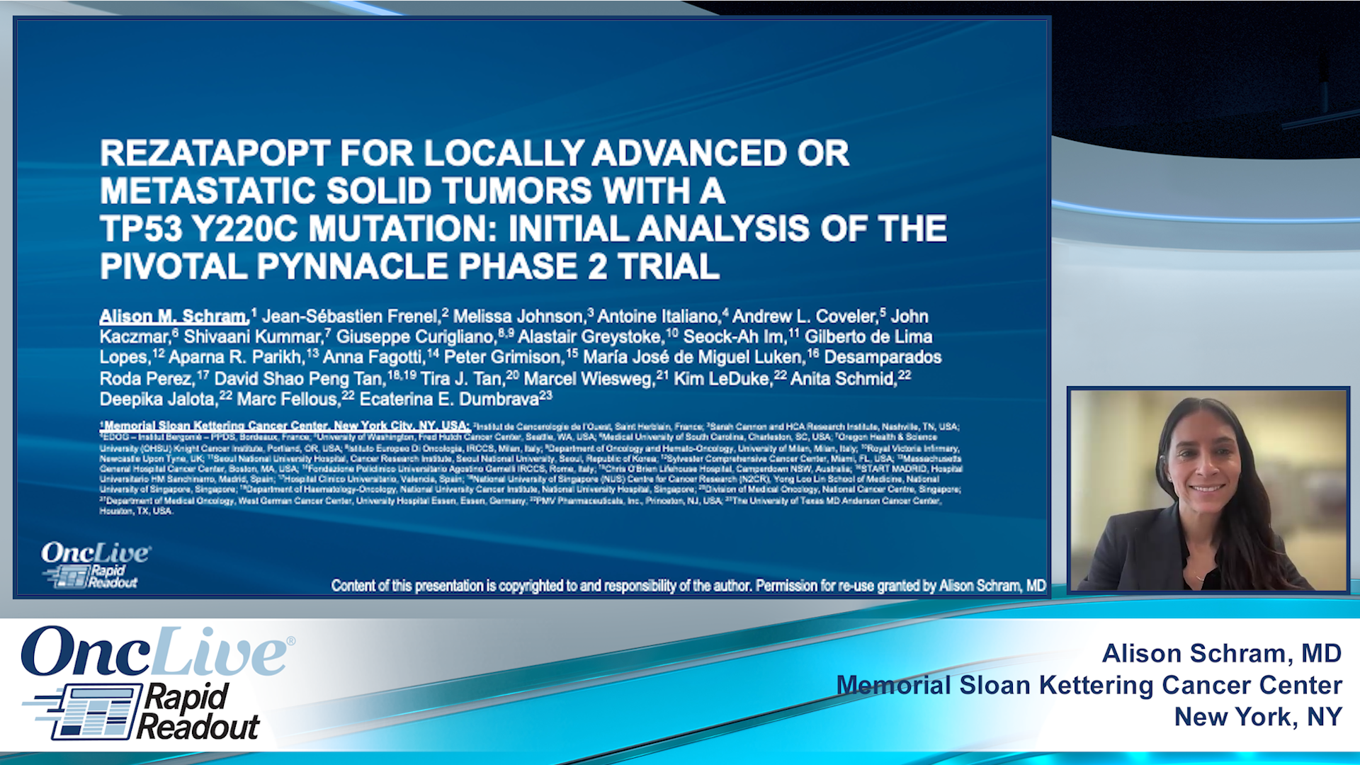Rezatapopt For Locally Advanced or Metastatic Solid Tumors With a TP53 ...