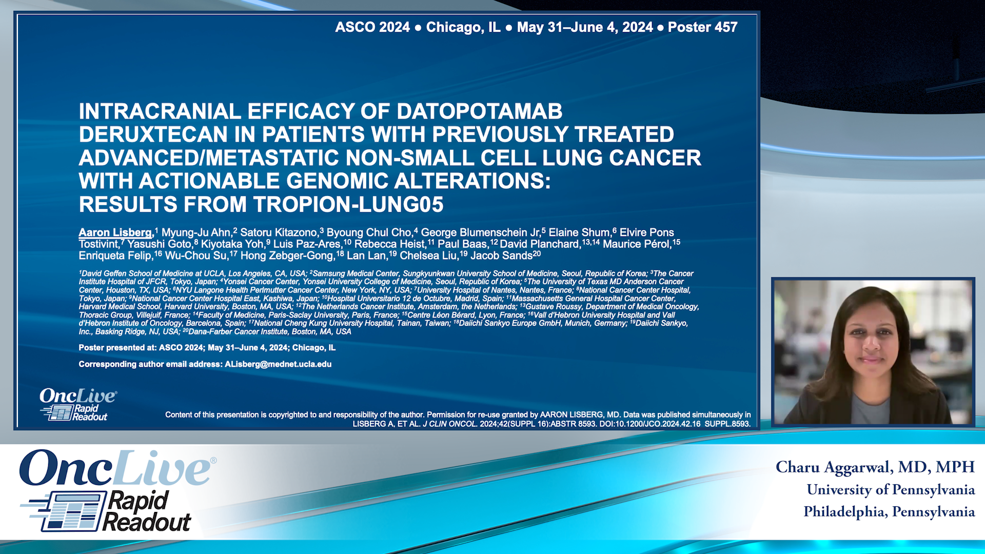 Intracranial Efficacy of Datopotamab Deruxtecan in Patients With ...