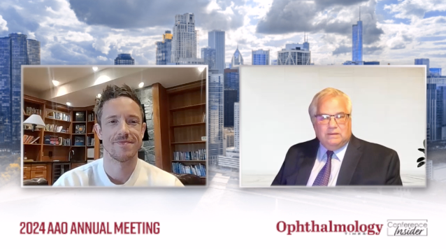 AAO 2024: Defocus curve performance of trifocal IOLs and near activity ...