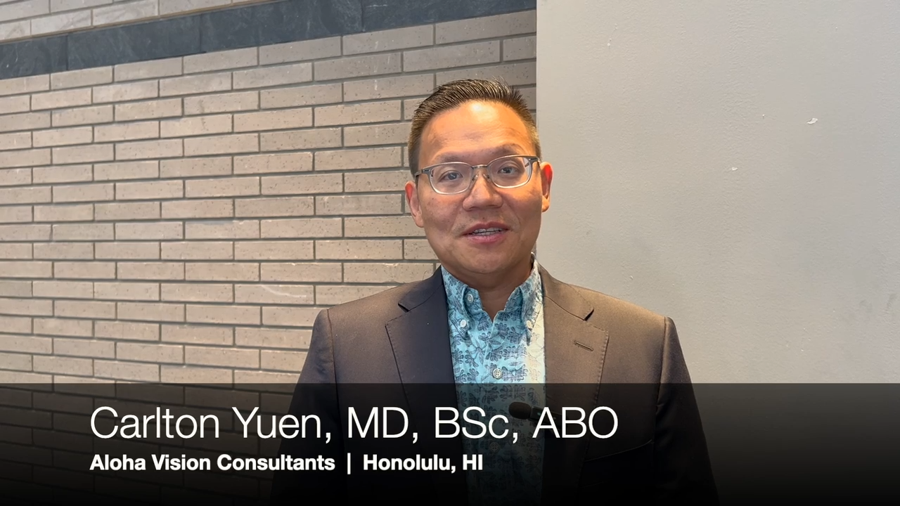 ASCRS 2026: Carlton Yuen, MD, BSc, ABO, on dual-pump phaco fluidics and ...