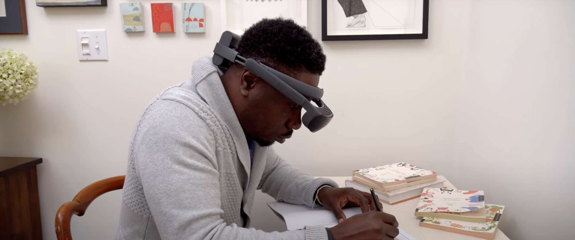 Company unveils latest generation of assistive device for the legally blind