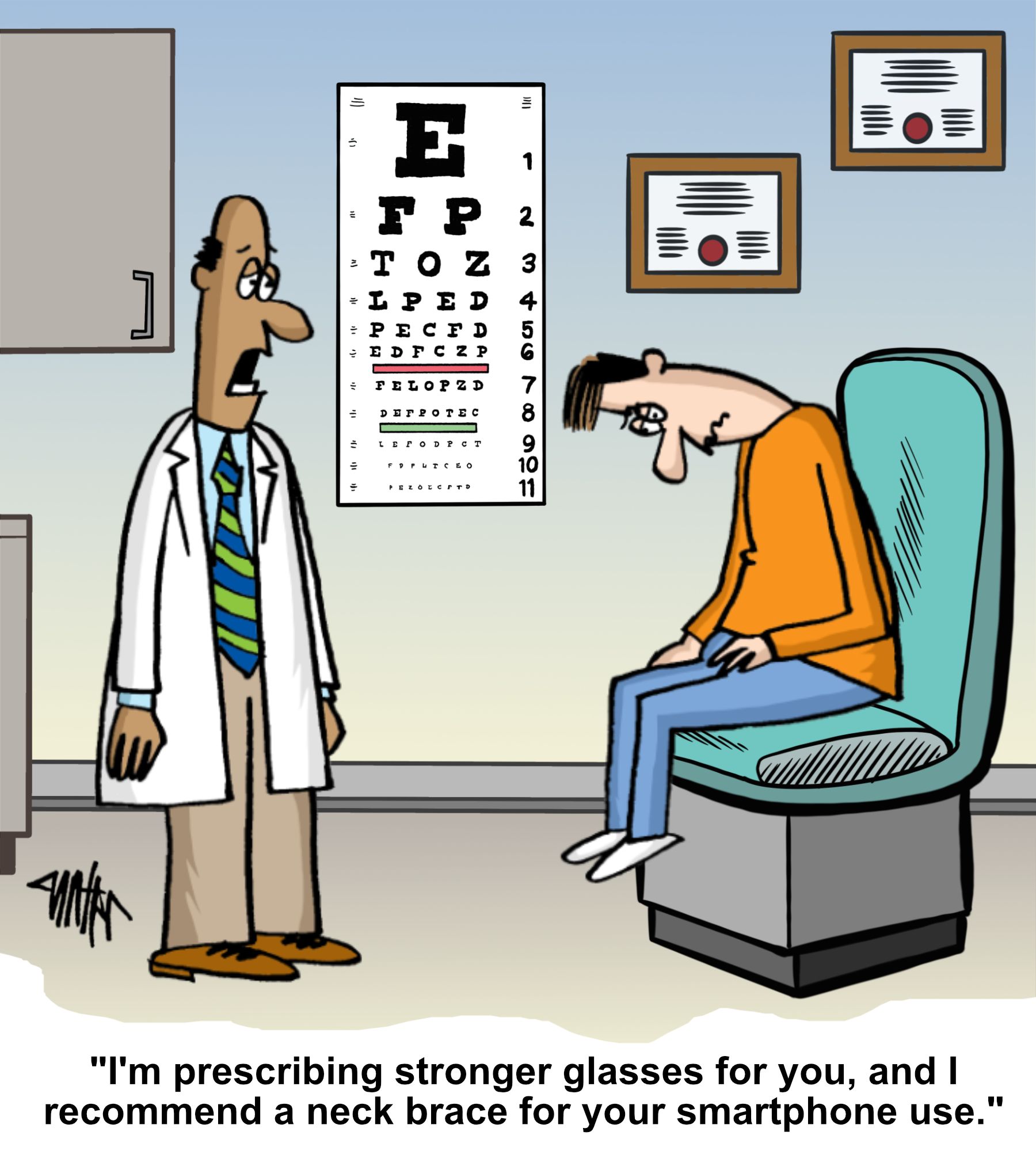 Smartphone vision hazards | Ophthalmology Times - Clinical Insights for ...