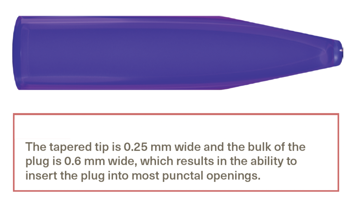 New shape for an old device: A punctal plug that better fits into the ...