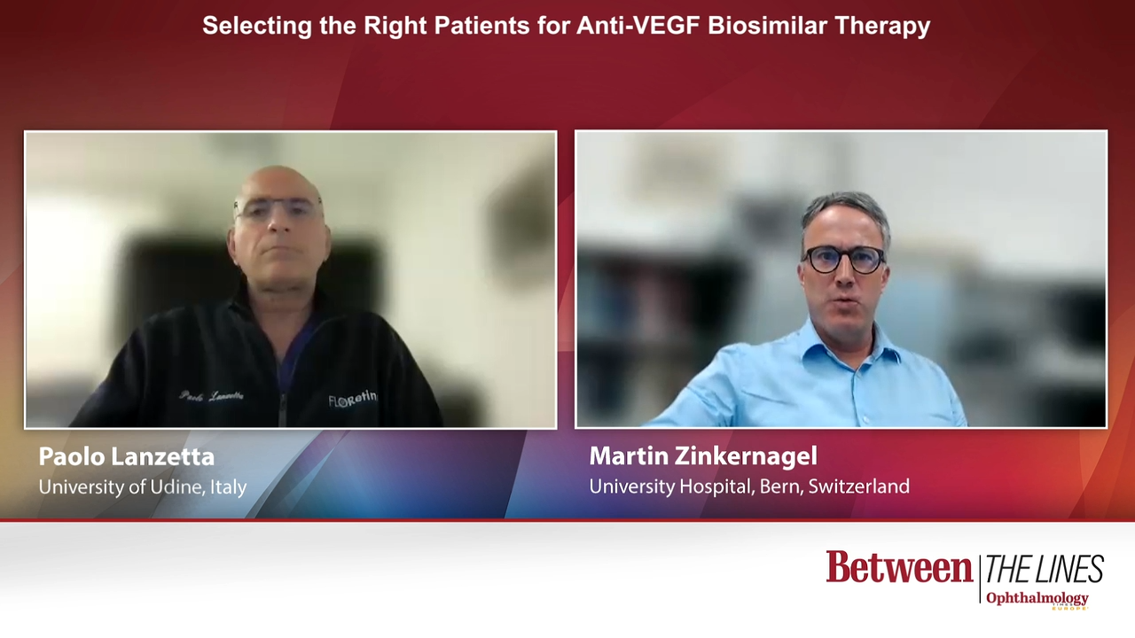 Selecting the Right Patients for Anti-VEGF Biosimilar Therapy ...