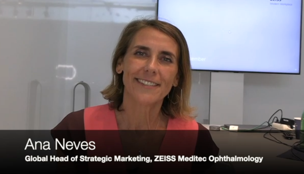 ESCRS 2023: Ana Neves explains the strategy behind the workflow ...