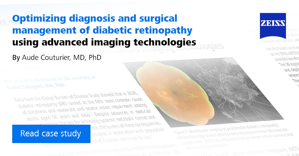 Optimizing diagnosis and surgical management of diabetic retinopathy ...