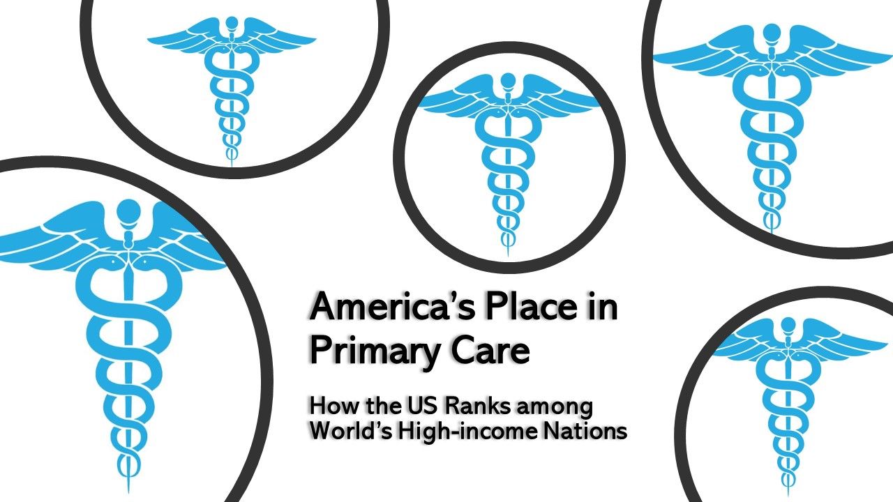 America S Place In Primary Care Us Ranks Low Among Wealthy Nations