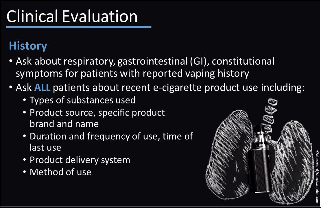 Vaping-Related Lung Injury: New CDC Recommendations for Primary Care ...