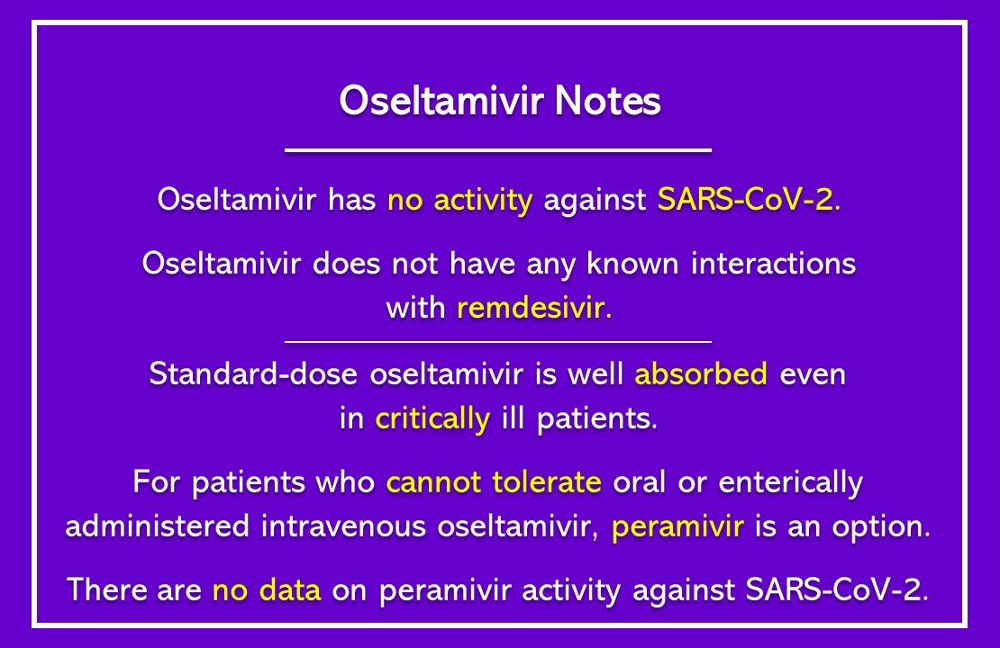 Influenza Coinfection with COVID-19: NIH Treatment Considerations