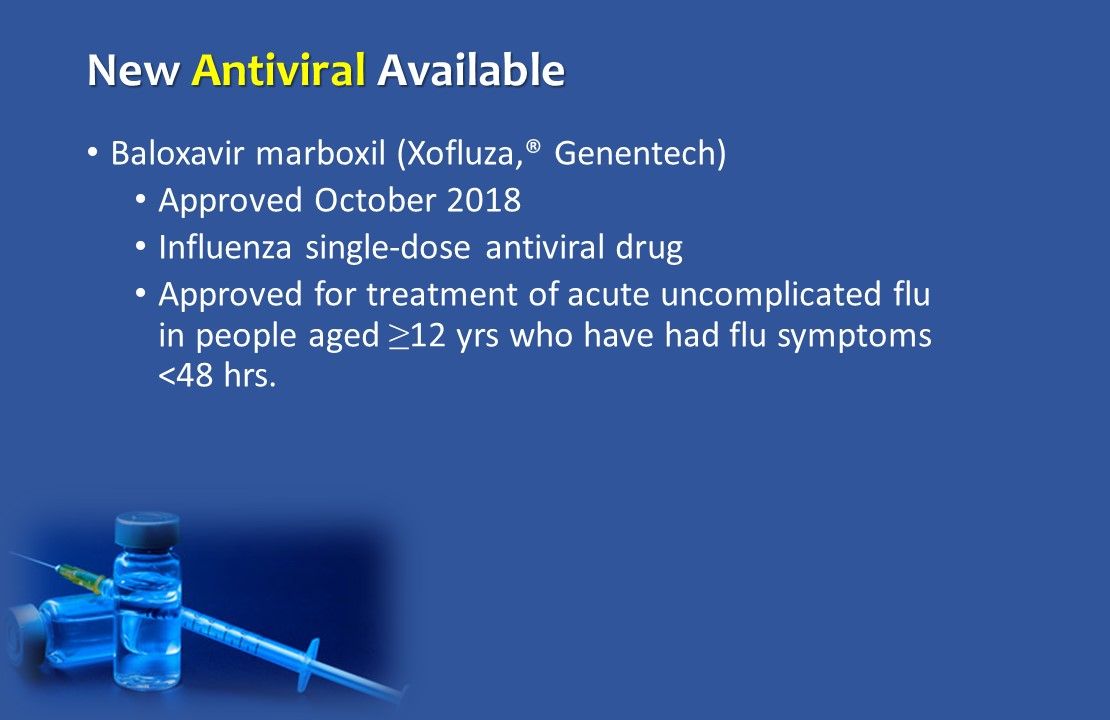CDC Updates to Flu Vaccination Guidance, 2019-2020