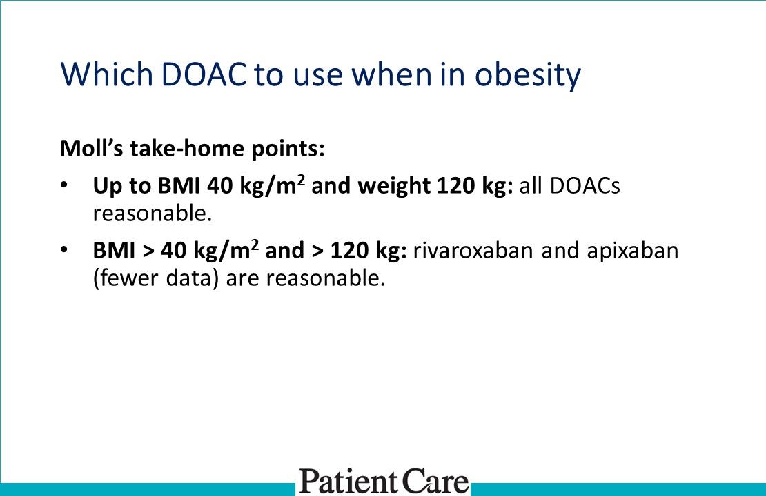 ACP: DOAC Dos and Don'ts Primer with Stephan Moll, MD