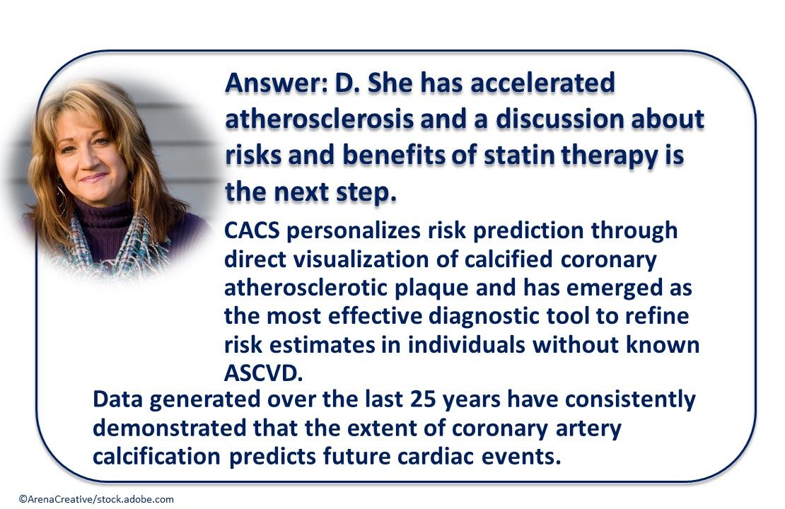 How to Use a Coronary Artery Calcium Score: Is a Statin Needed?