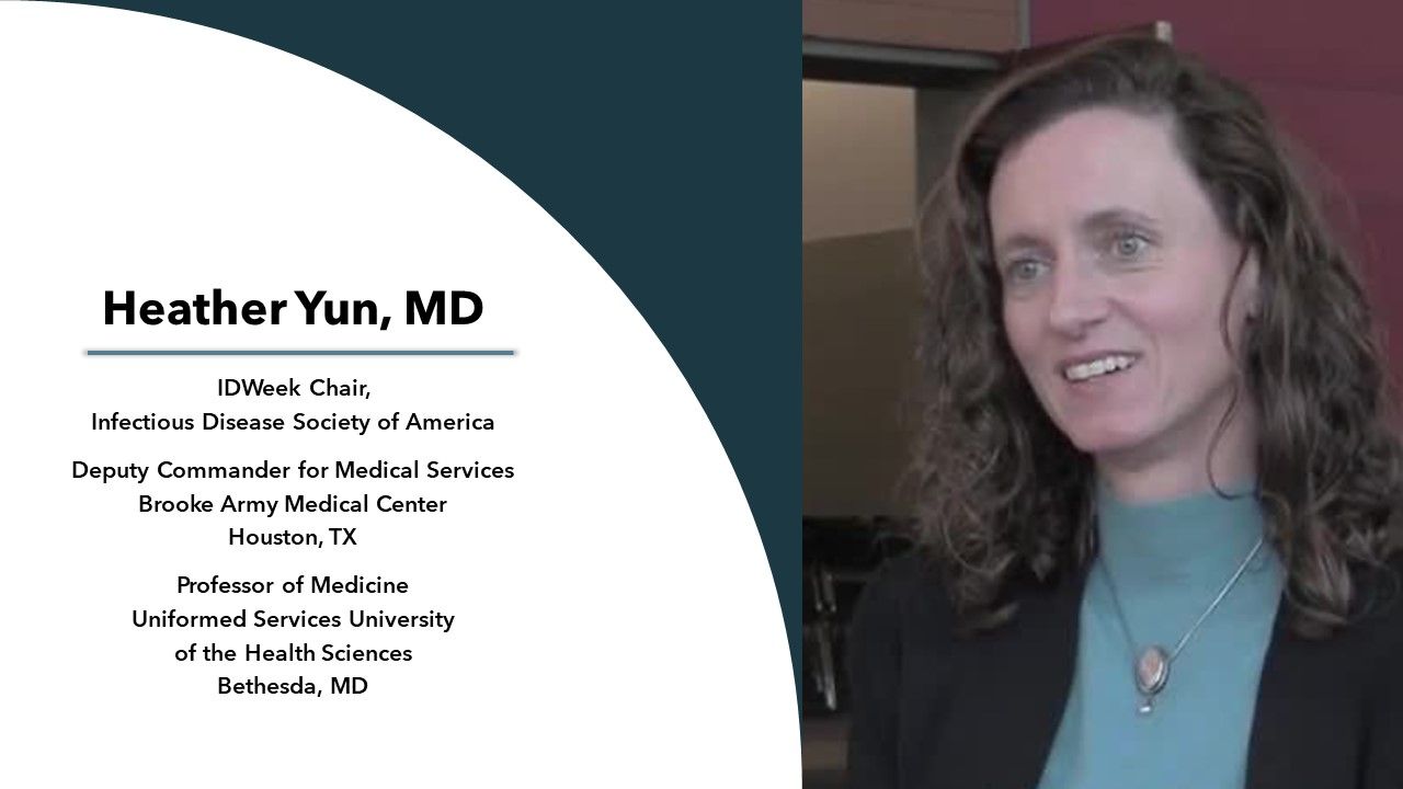 Heather Yun, MD, IDWeek 2023 Chair, Says Emerging Threats May be Bigger ...