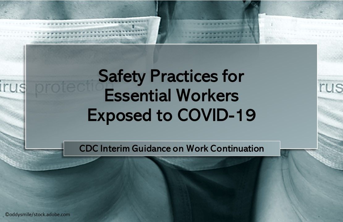 Exposed but Asymptomatic: CDC Guidance on Work Safety
