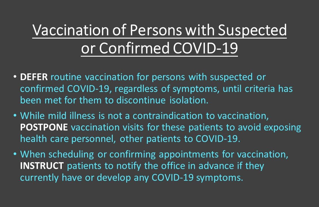 Immunization During COVID-19: CDC Vaccination Guidance for Clinicians