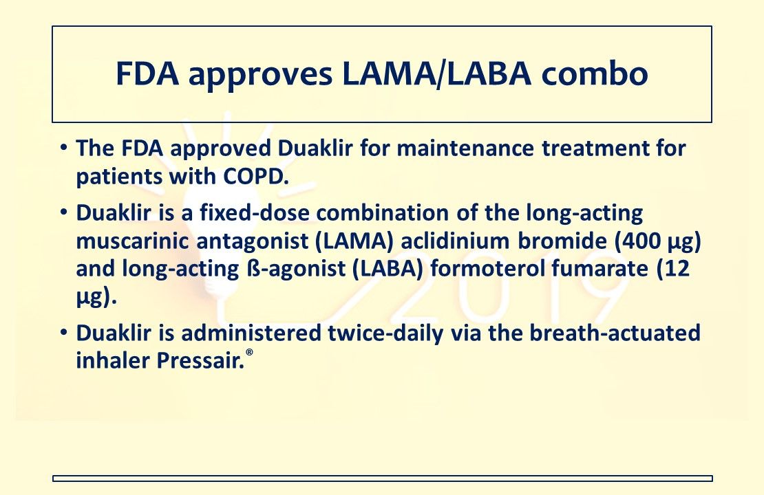 New COPD Drugs: 2019 in Review | Patient Care Online