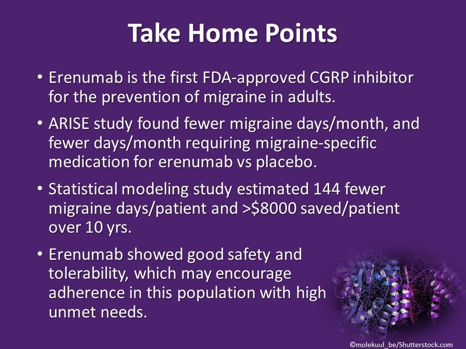 Erenumab Side Effects
