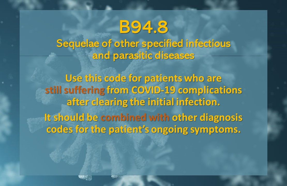 Billing codes for COVID-19, other respiratory viruses