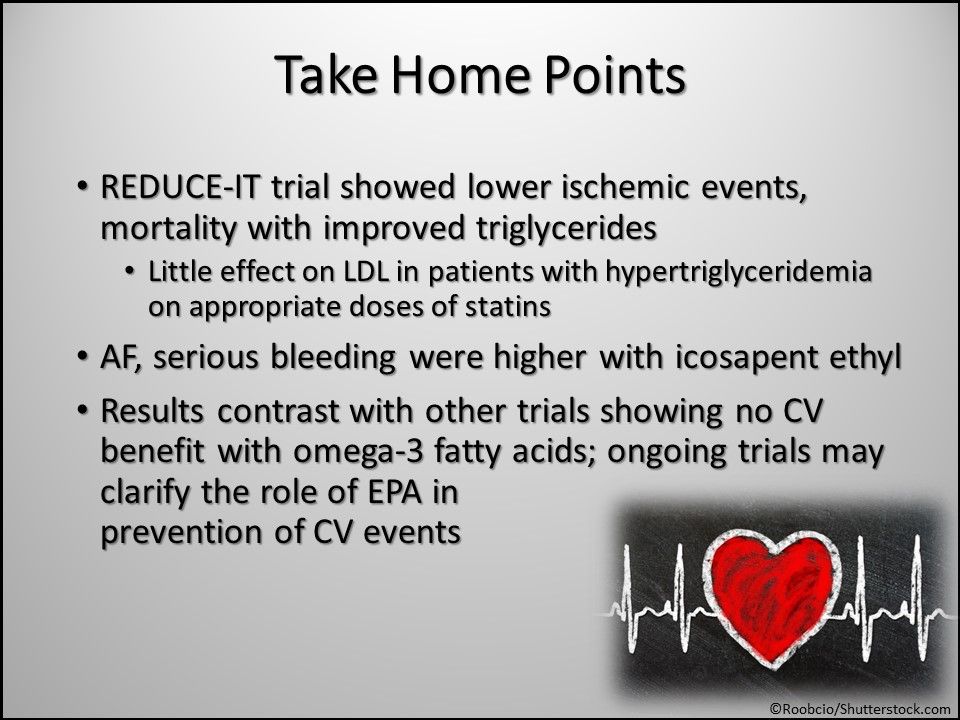 Icosapent Ethyl Effective in Lowering Cardiovascular Risk