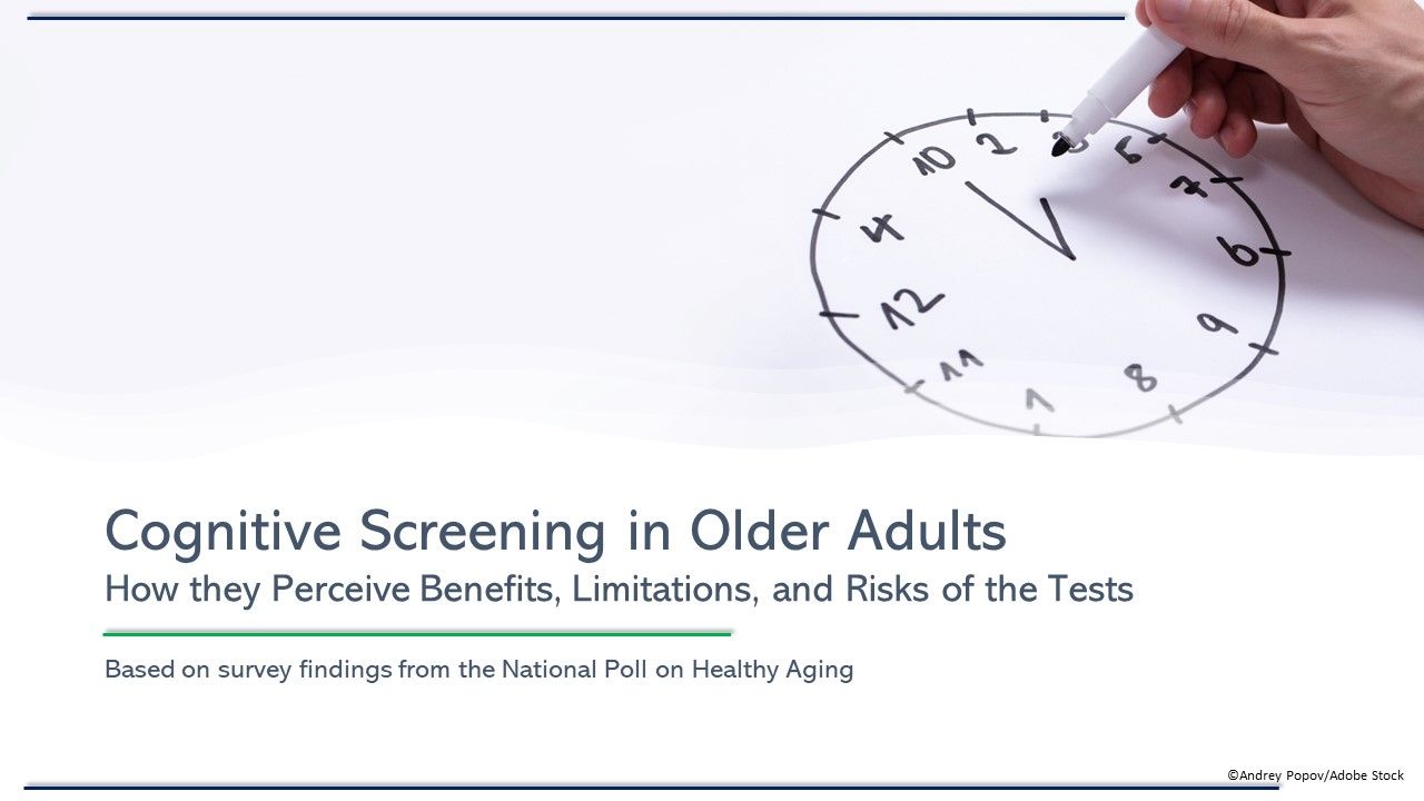 Cognitive Screening in Older Adults: How they Perceive the Benefits ...